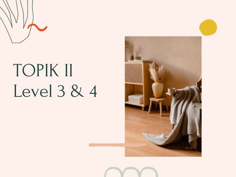 TOPIK II Level 3 & 4 - Miss Elly Korean