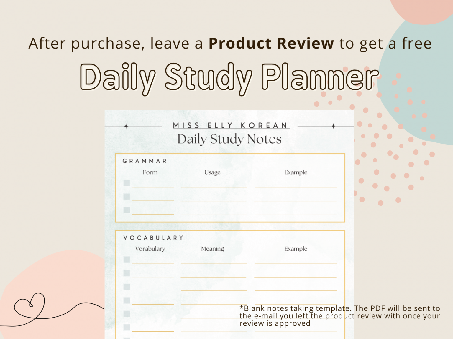 Korean particles PDF worksheet and cheatsheet set (은/는, 이/가, 에/에서, 로 ...